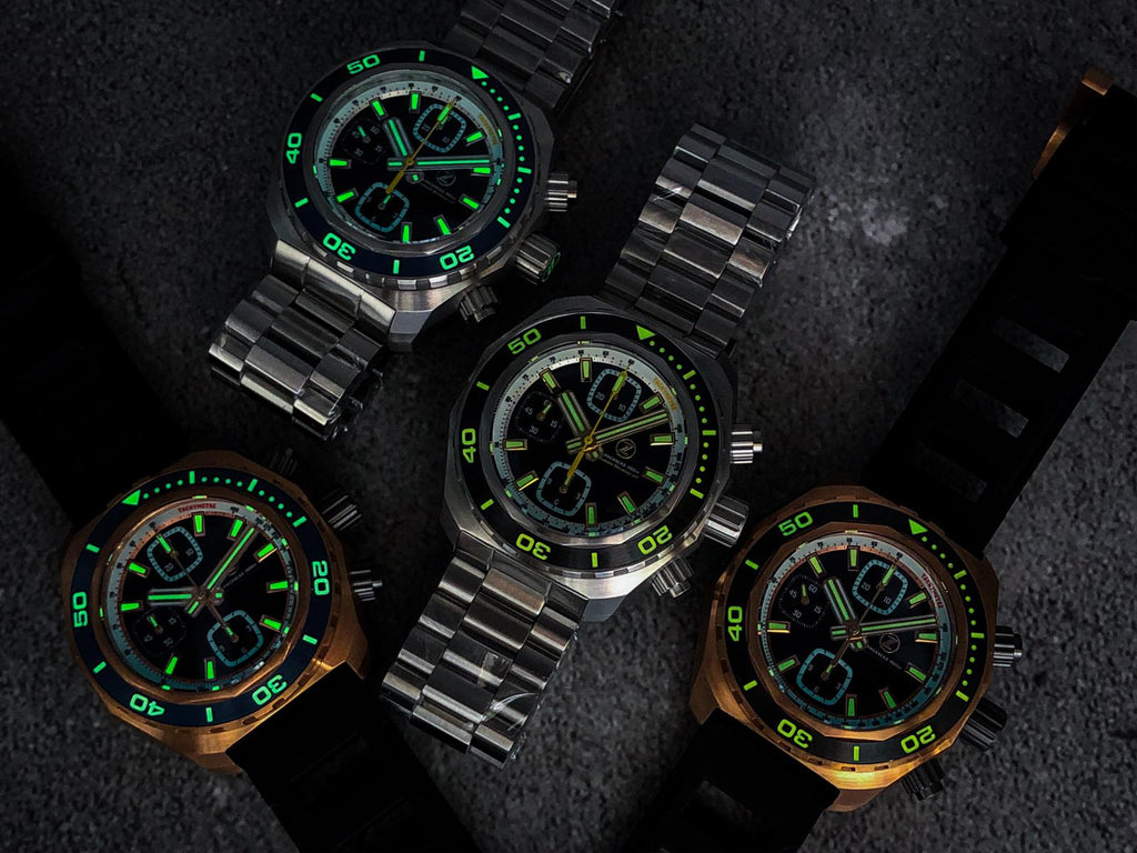 ZELOS HAMMERHEAD CHRONO 1000M DIVER SS MIDNIGHT BLUE – Chronos
